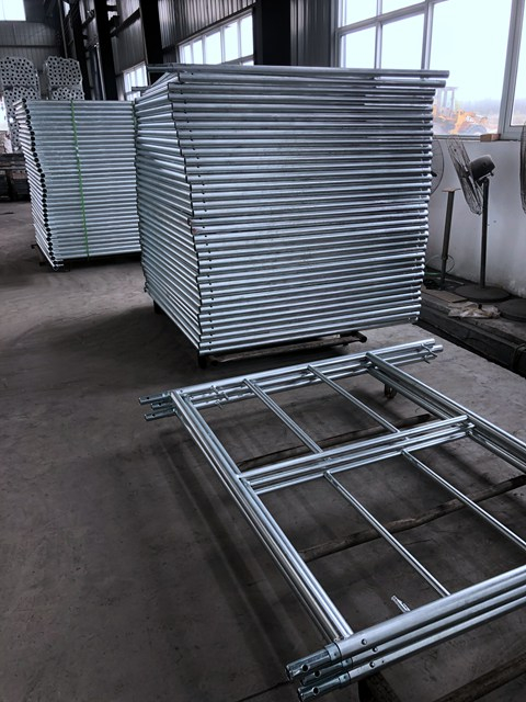 Hot Dip Galvanized HDG Spring Rivet Frame Scaffolding from China ...